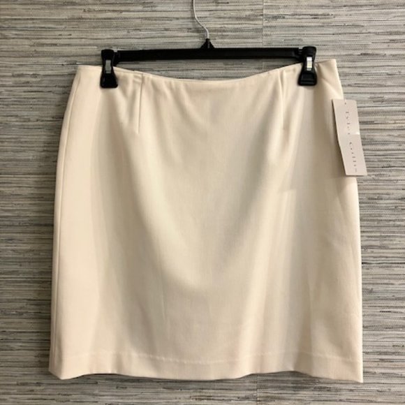 Tyler Gillis | Skirts | Nwt Tyler Gillis Size 4 Winter White Career ...